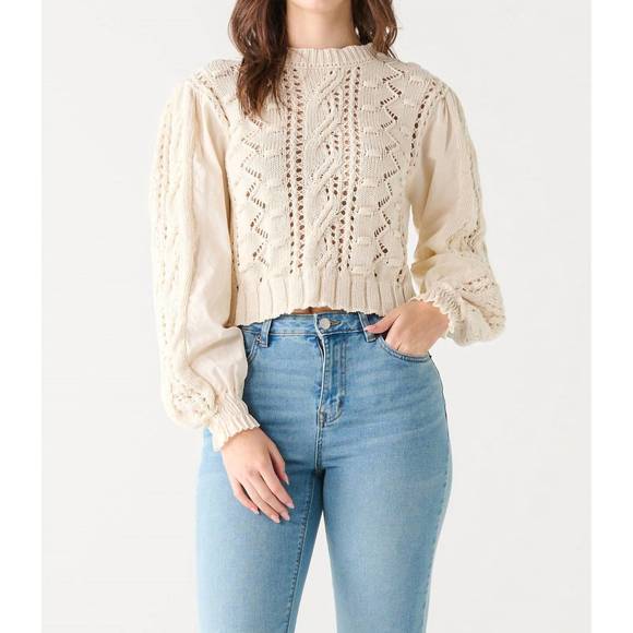 Dex | Sweaters | New Dex Soul Full Of Sunshine Sweater In Ecru | Poshmark